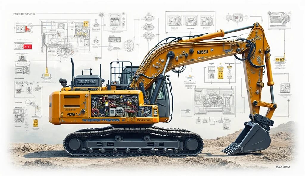 XCMG Excavator Electrical Parts: Starters, Sensors & Controls